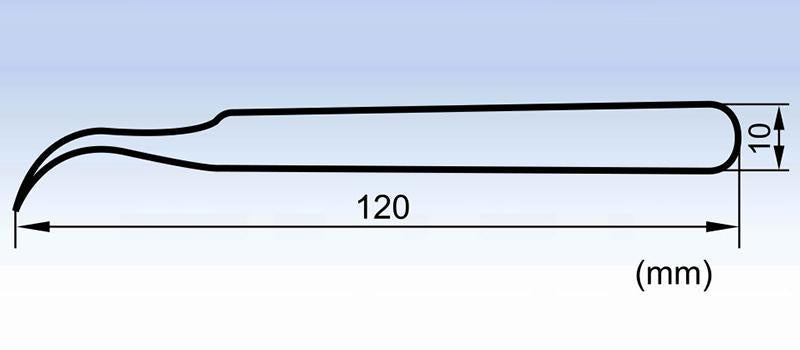 MJP-14-6 Premium Curved Tip Vetus ( Long Fine Tip) High Precision Vetus ...